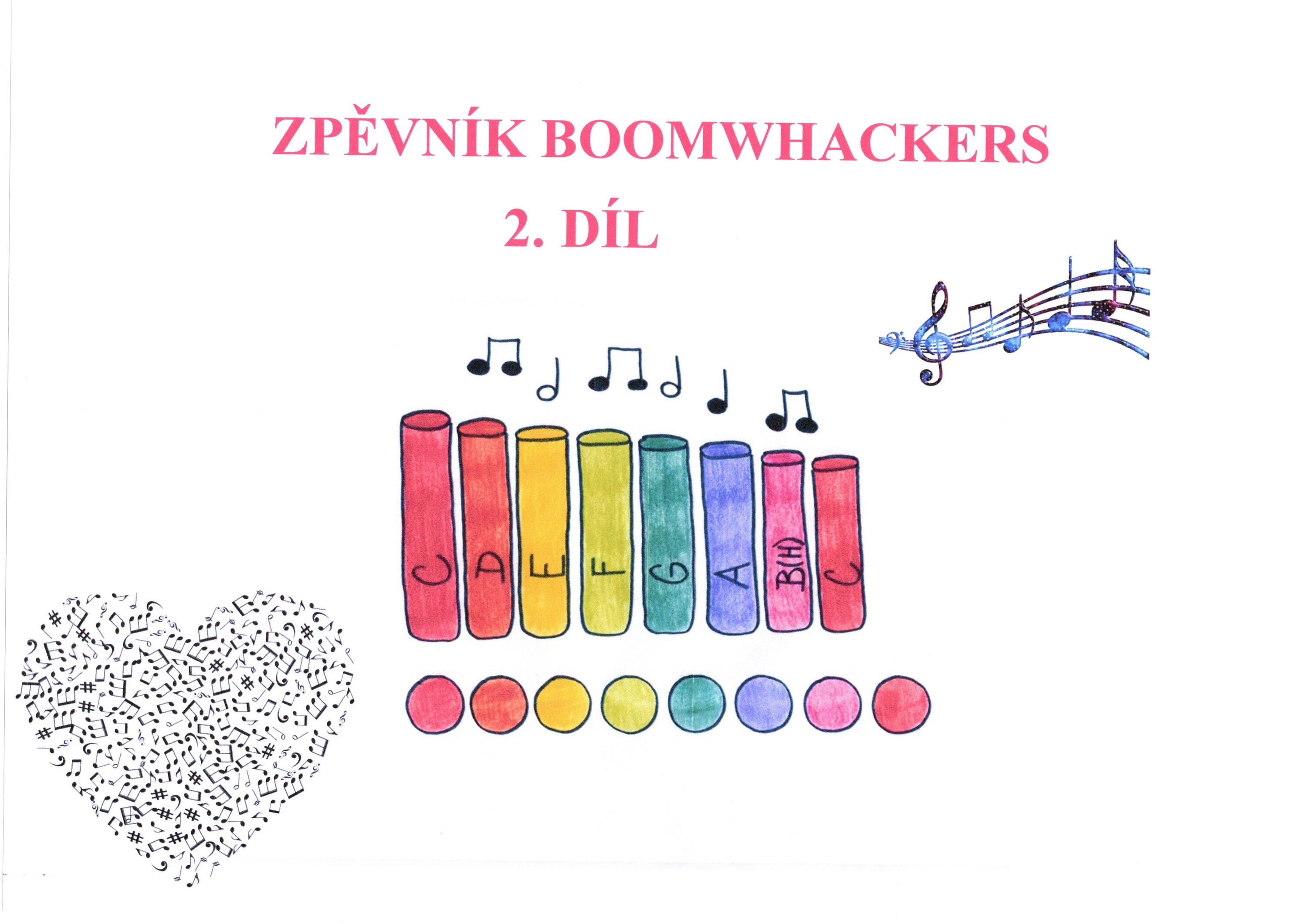 Zpěvník Boomwhackers 2. díl | Inspirace (nejen) do školky